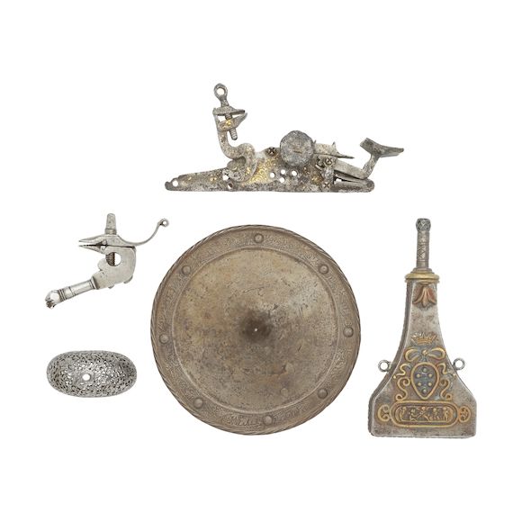 Bonhams : A Rare English Snaphaunce Mechanism For A Pistol, And Various ...