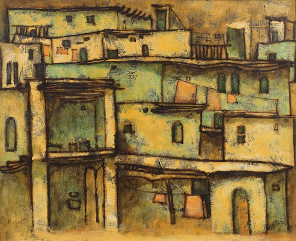 Bonhams : Louay Kayyali (Syria, 1934-1978) Maloula