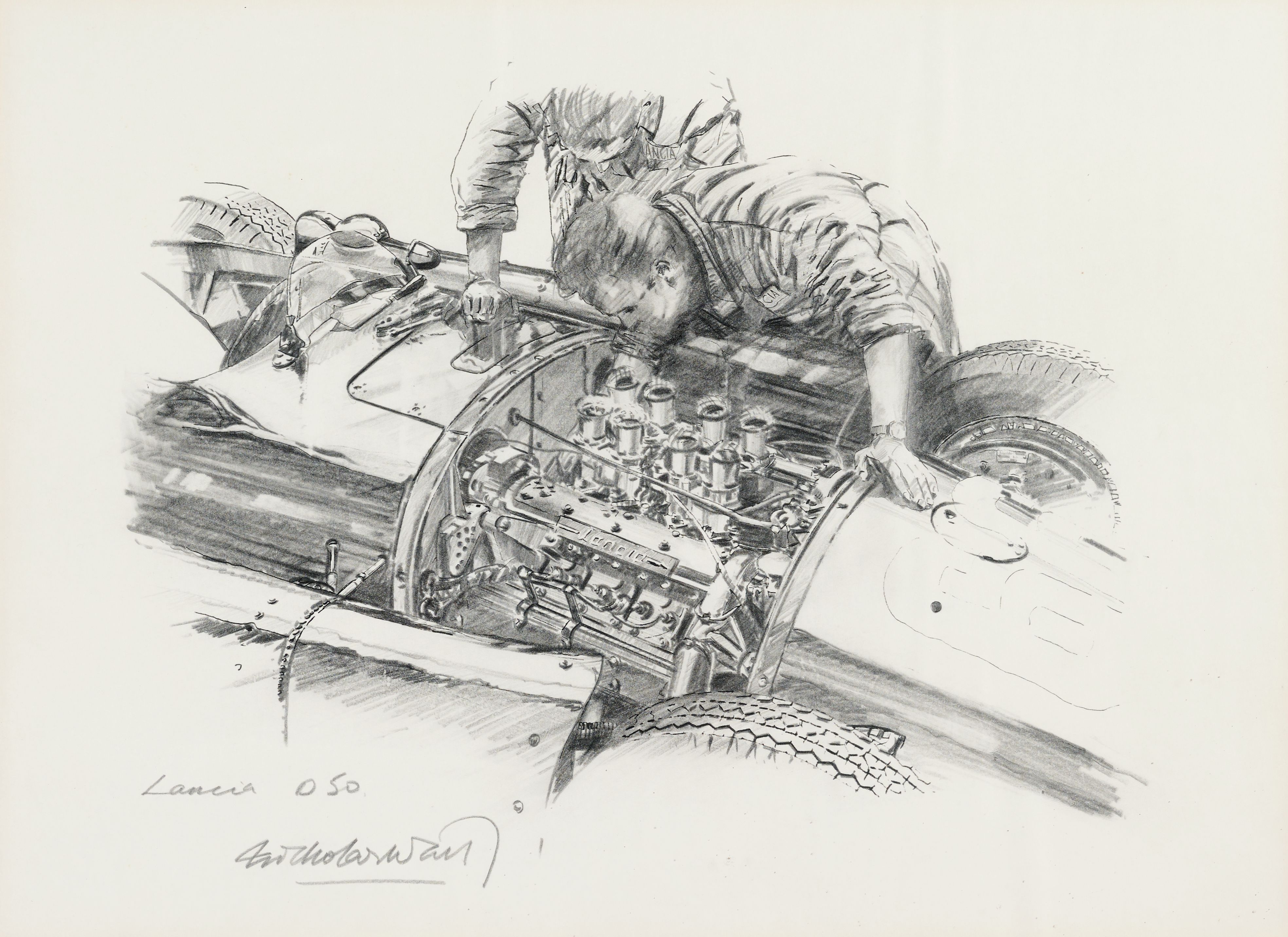 Bonhams Cars : NICHOLAS WATTS (NÉ EN 1947) Lancia D50