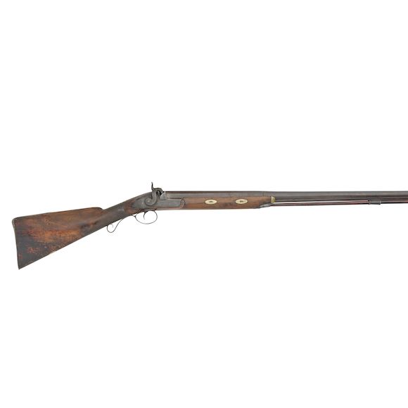 Bonhams : A 10-Bore Percussion Wildfowling Gun