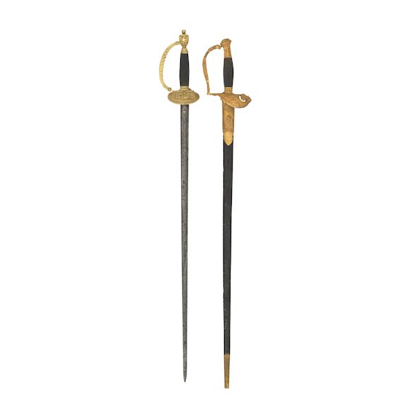 Bonhams : A French Court Sword, And An Officer's Epee