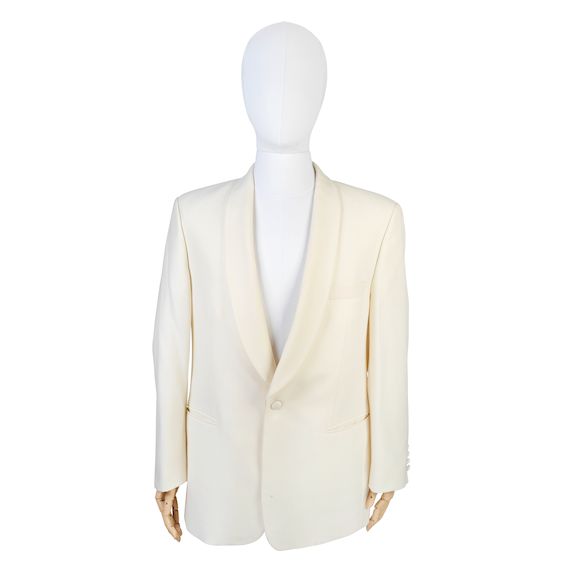 Bonhams : Maxi Jazz A Personally Owned White Dinner Jacket,