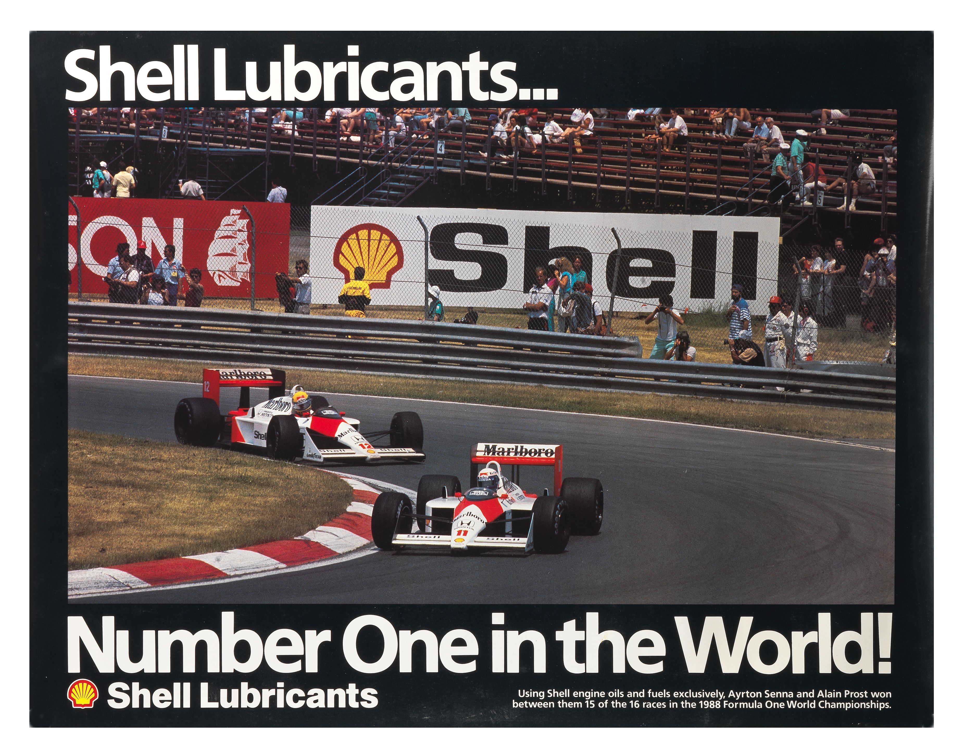 Bonhams Cars : A Shell Lubricants McLaren F1 poster,
