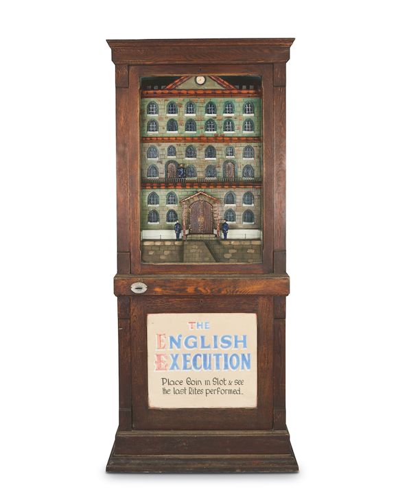 Bonhams : The English Execution: a coin operated automata or 'working ...
