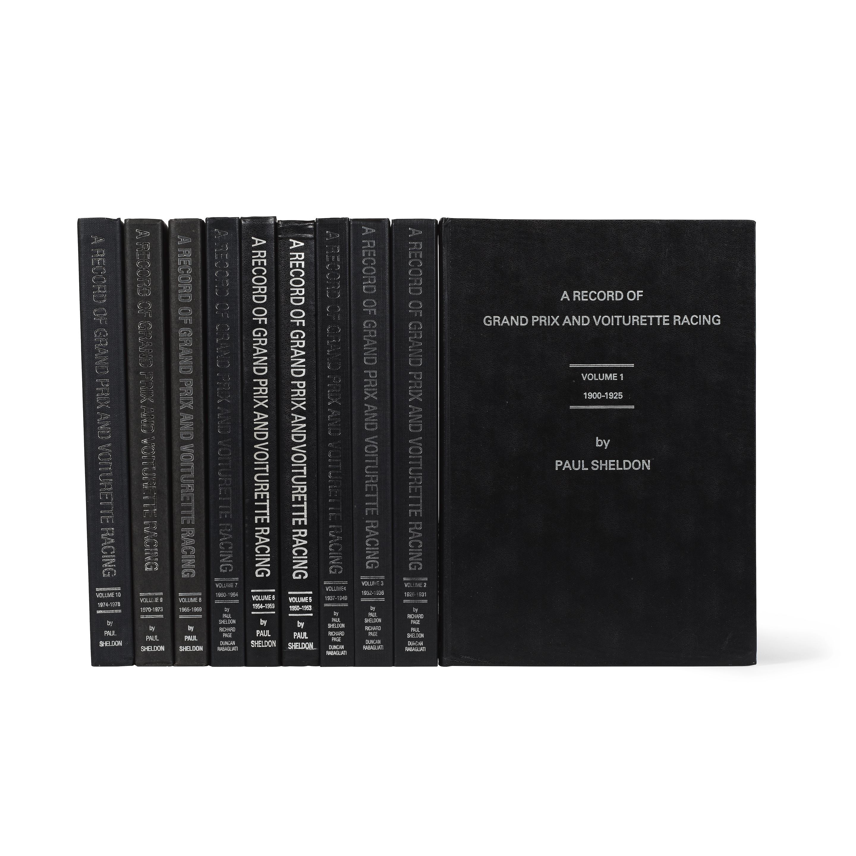 Bonhams Cars : 'UN RECORD DE GRAND PRIX ET DE COURSES DE VOITURES ...