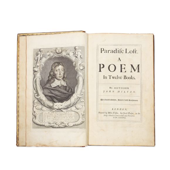 Bonhams : MILTON (JOHN) Paradise Lost. A Poem in Twelve Books... the ...