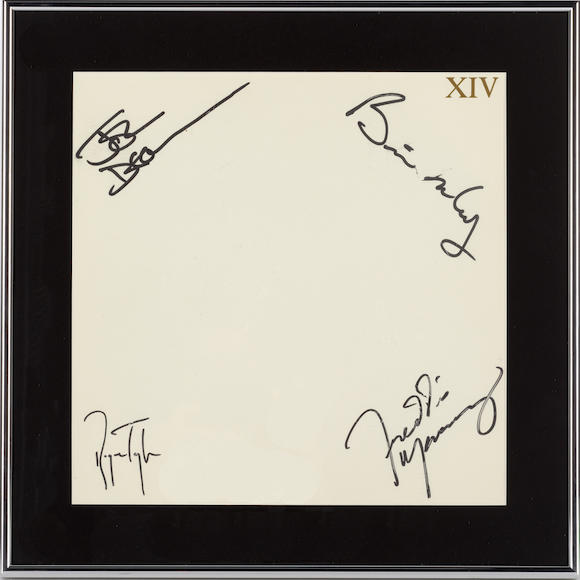 Bonhams Queen The Complete Works Box Set With Autographed Sleeve 1985