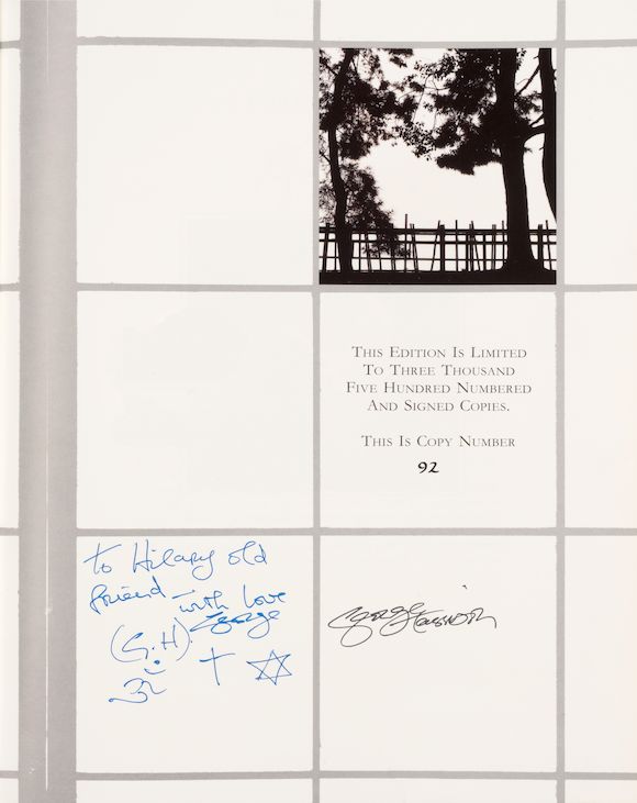 Bonhams : George Harrison: An Autographed Copy of Live in Japan ...