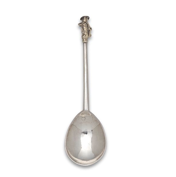 Bonhams : A James I silver apostle spoon, St Peter William Cawdell ...