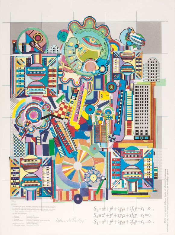 Bonhams : Sir Eduardo Paolozzi (British, 1924-2005) Turing 6, from The ...