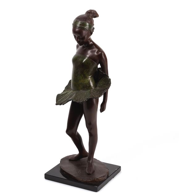 Bonhams : James Butler R.A. (British, 1931-2022) Pensive Dancer 56cm ...