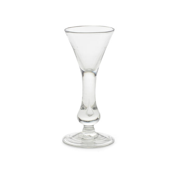Bonhams A Rare Baluster Wine Glass Circa 1720 30