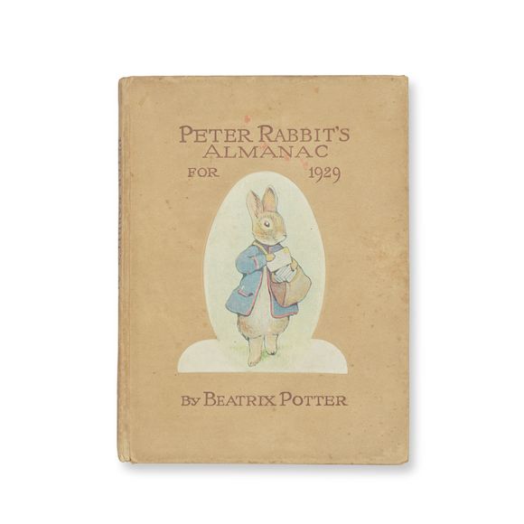 Bonhams : POTTER (BEATRIX) Peter Rabbit's Almanac for 1929, FIRST ...