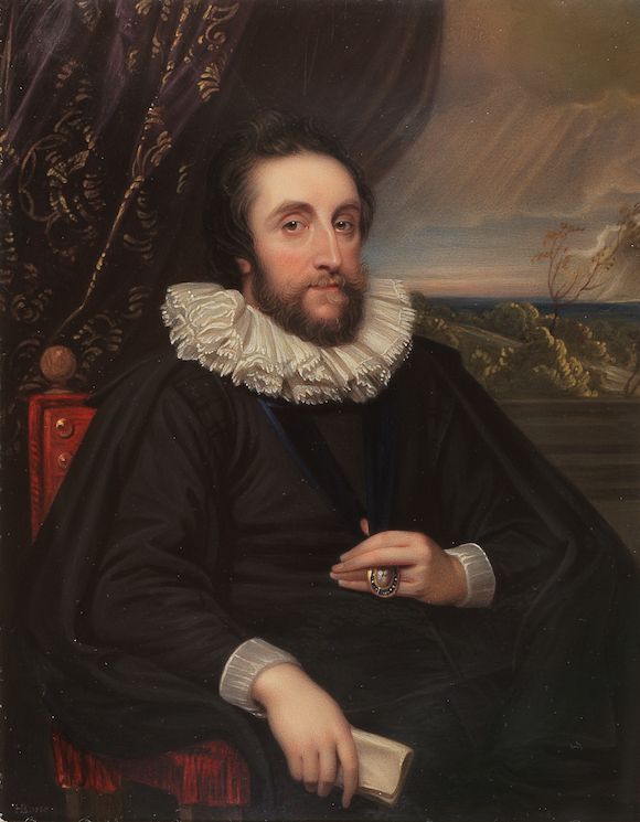 Bonhams : Henry Bone R.A. (1755-1834) Thomas Howard, 2nd Earl of ...