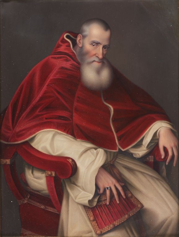 Bonhams : Henry Bone R.A. (1755-1834) Alessandro Farnese (1468-1549 ...