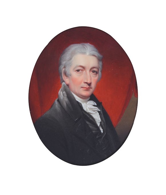 Bonhams : Henry Pierce Bone (British, 1779-1855) Henry Bone, R.A (1755 ...