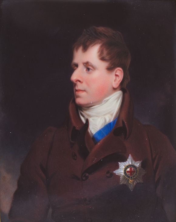 Bonhams : Henry Bone R.A. (1755-1834) George Granville Leveson-Gower ...