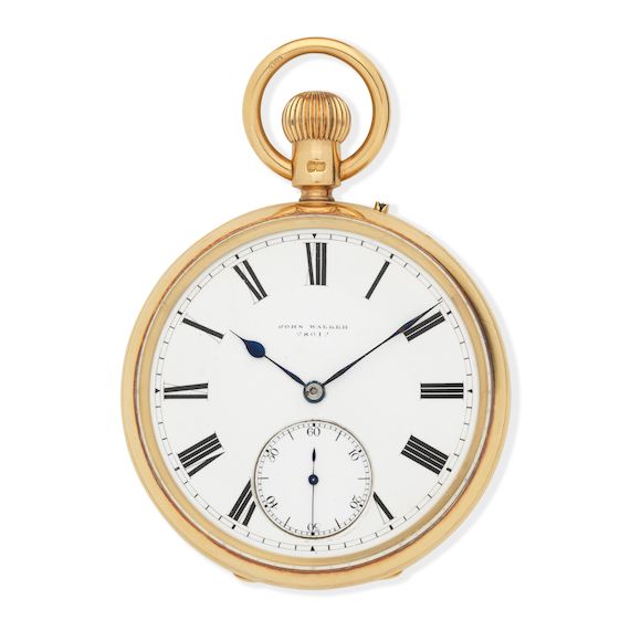 Bonhams : John Walker, 77 Cornhill & 230 Regent Street, London. An 18K ...
