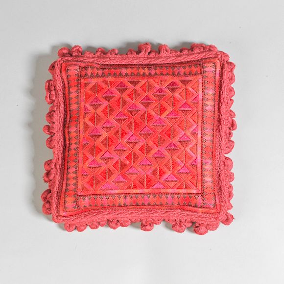 Bonhams : Joyce Petschek 'Wedding Ring' cushion