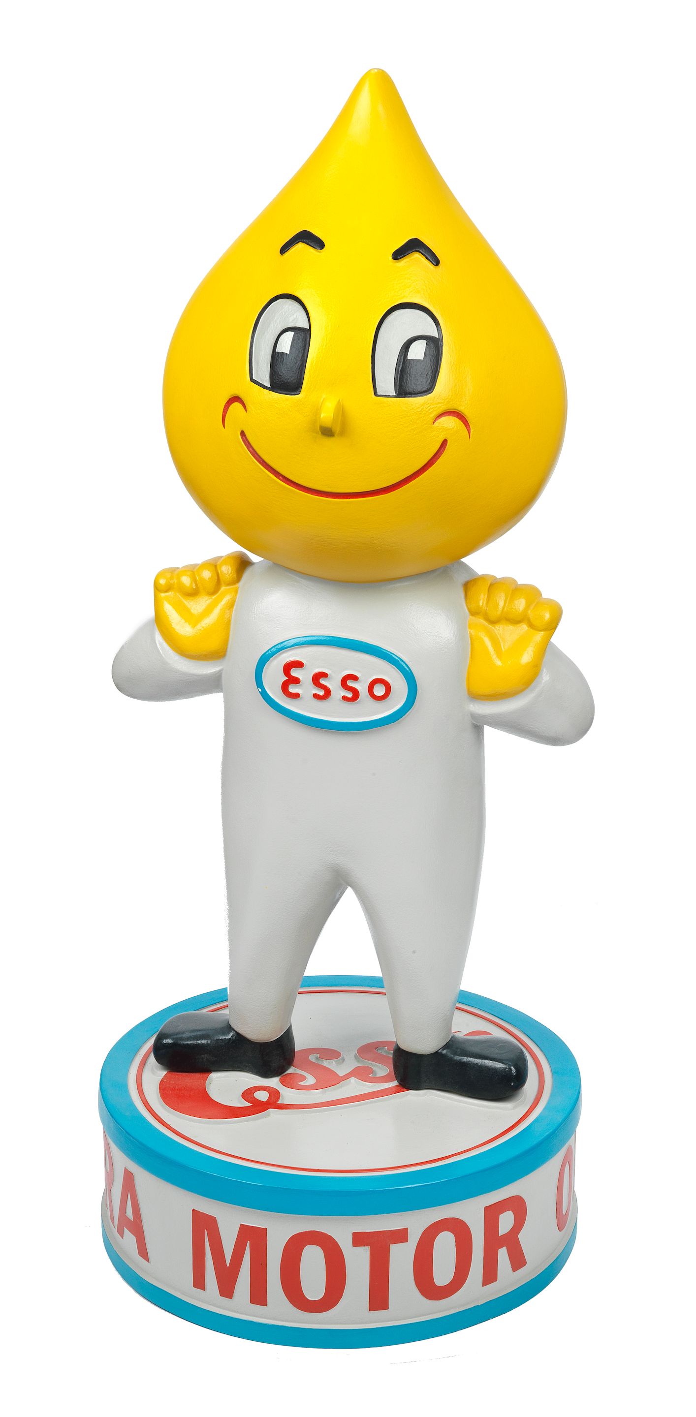 Bonhams Cars : A hand-painted 'Mr Drip' standing forecourt display figure,