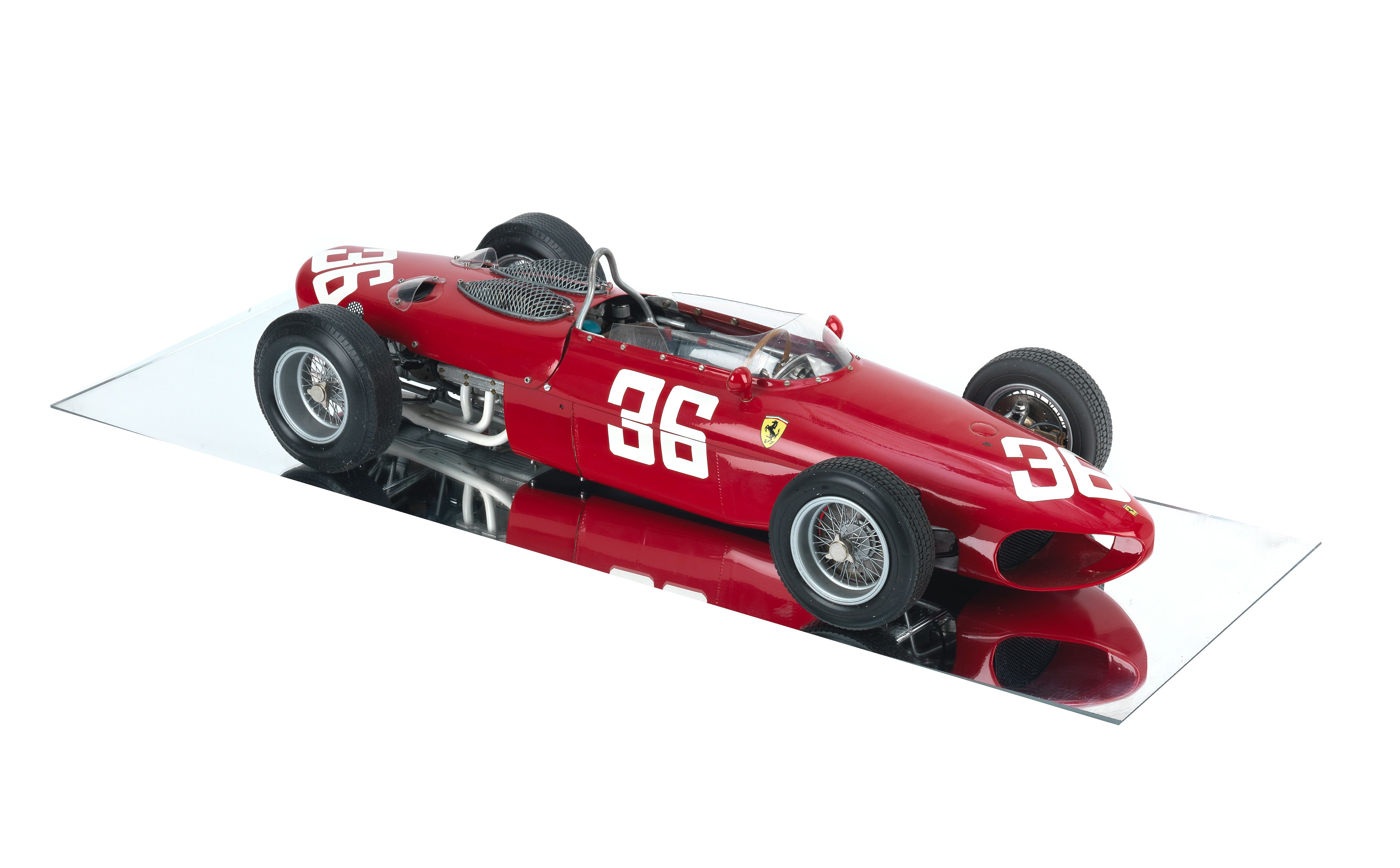 Bonhams Cars : A fine scratchbuilt 1/8 scale Ferrari 156 'Sharknose ...