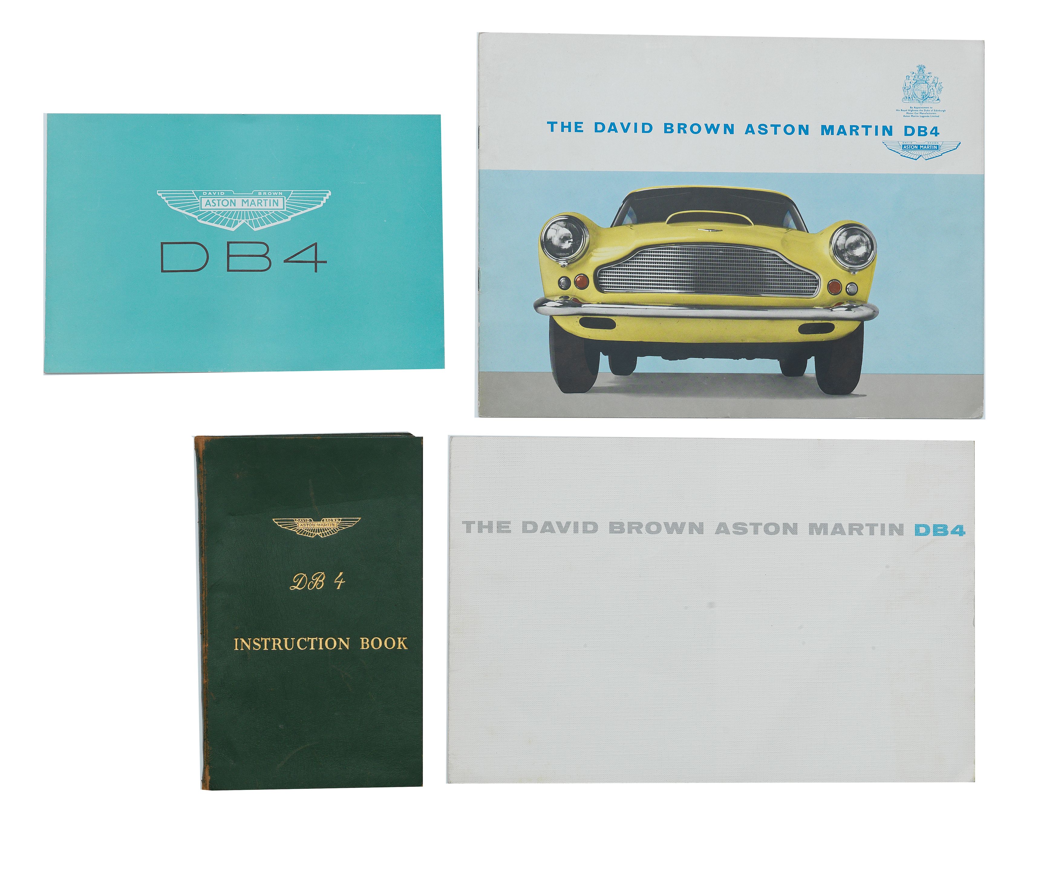 Bonhams Cars : An Aston Martin DB4 instruction book, ((4))