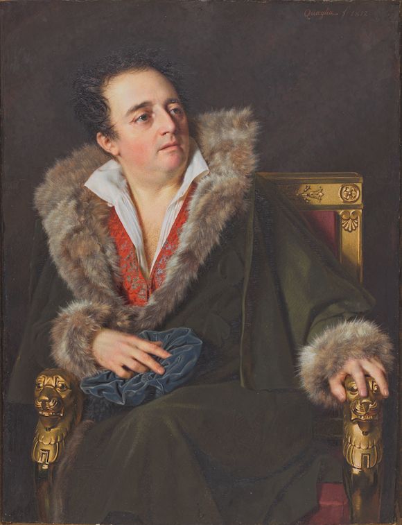 Bonhams : Ferdinando Paul Louis Quaglia (Italian, 1780-1853) Ignazio ...