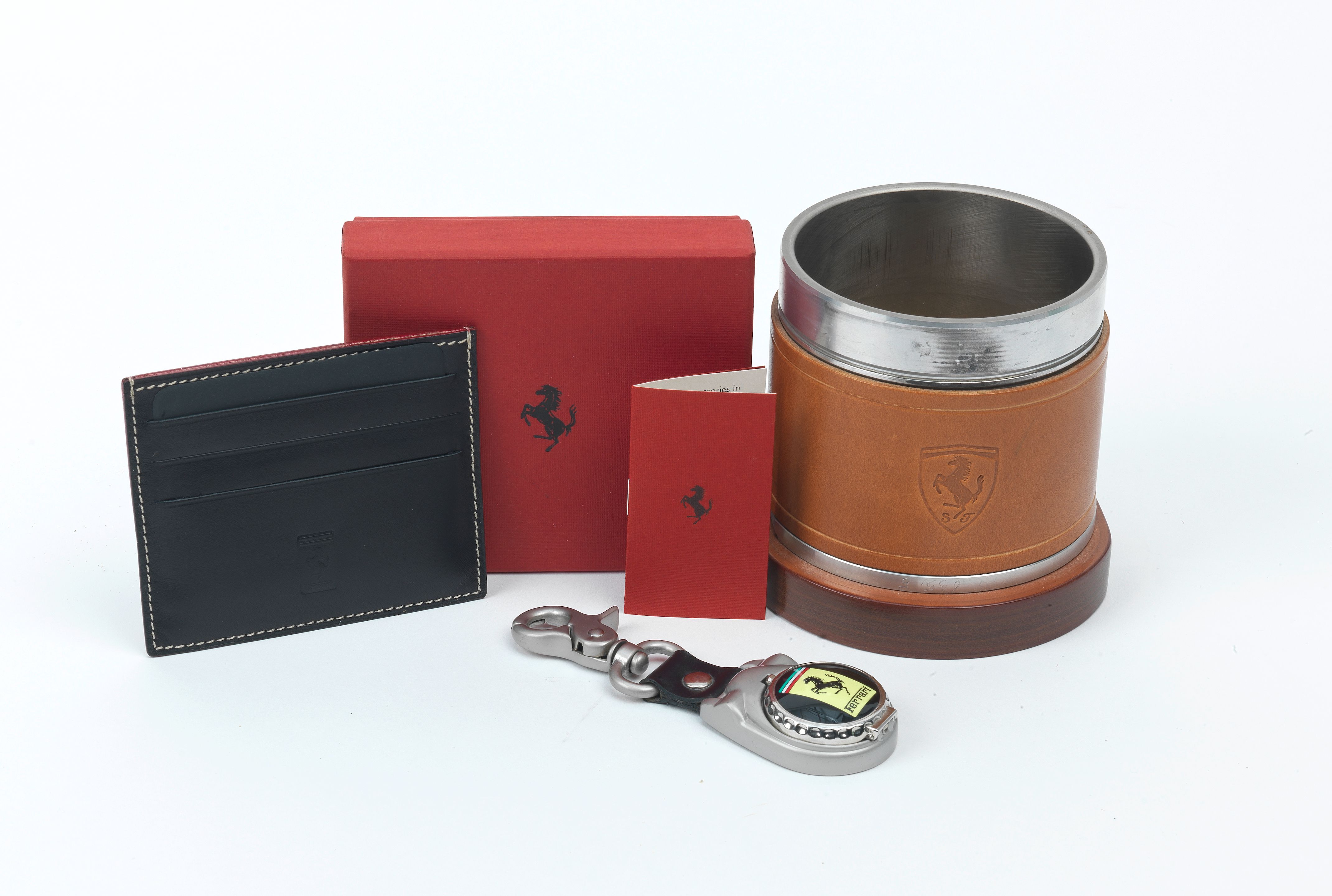 Bonhams Cars : A Ferrari piston Schedoni pen holder, ((3))