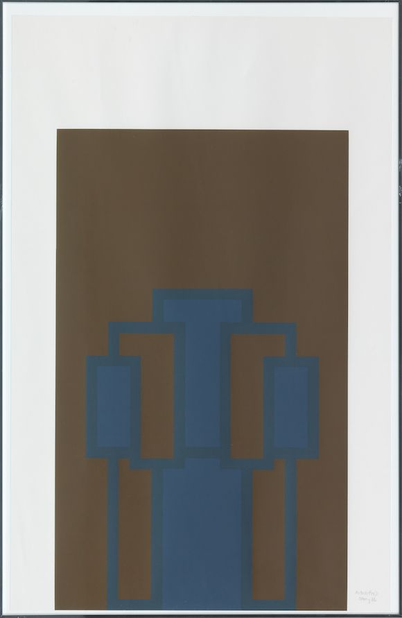 Bonhams : Robyn Denny (British, 1930-2014) Suite 66 (part) Nine colour ...