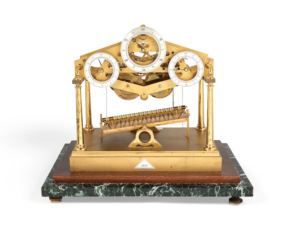 Bonhams : A good 20th century English Congreve Rolling ball clock ...