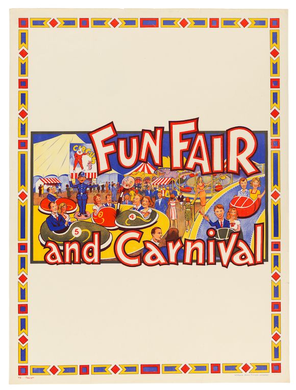 Bonhams : English School (20th Century) Fun Fair and Carnival ...