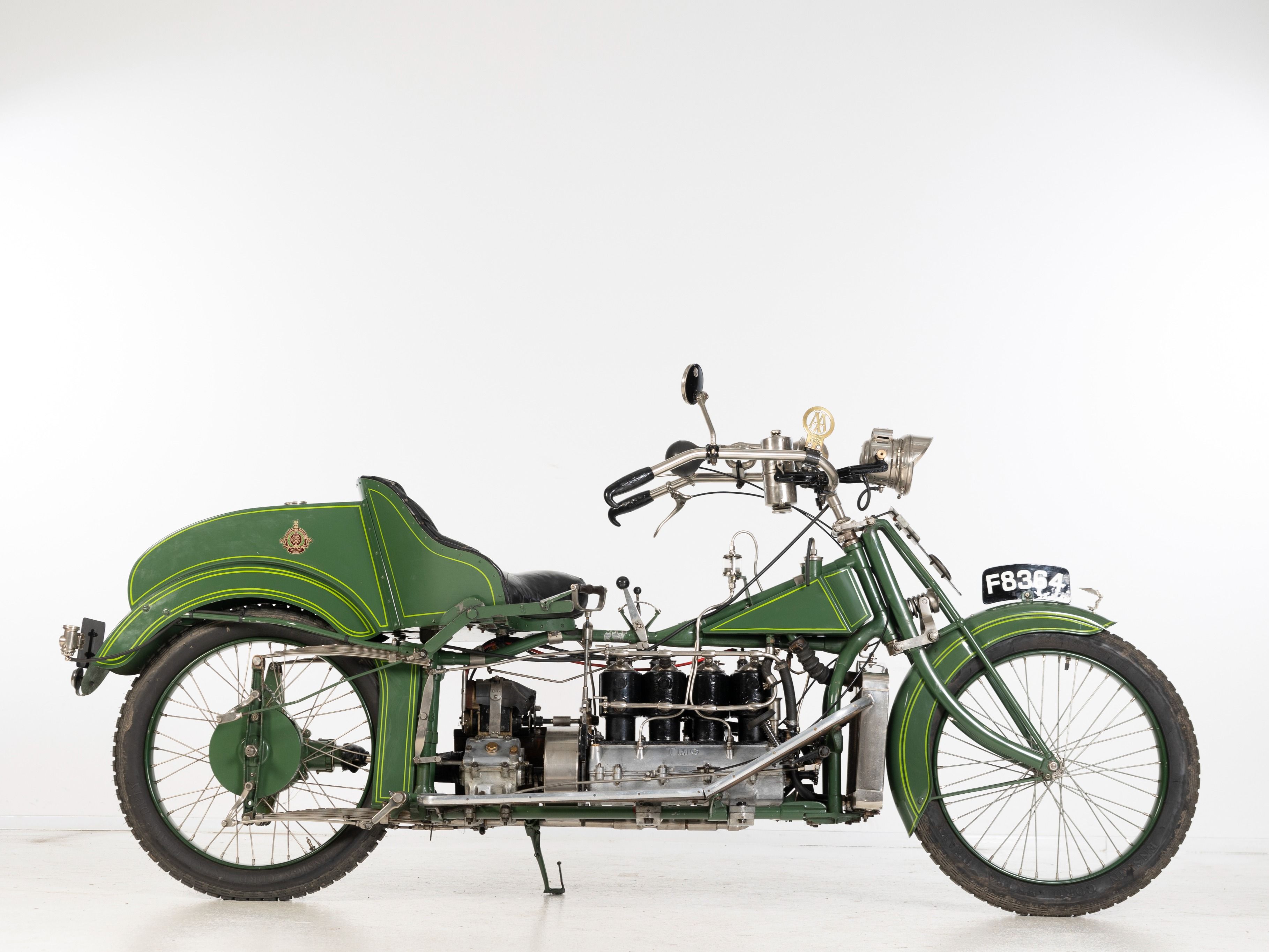 Bonhams Cars : 1913 Wilkinson 830cc TMC Four Frame no. 108 & 513 Engine ...