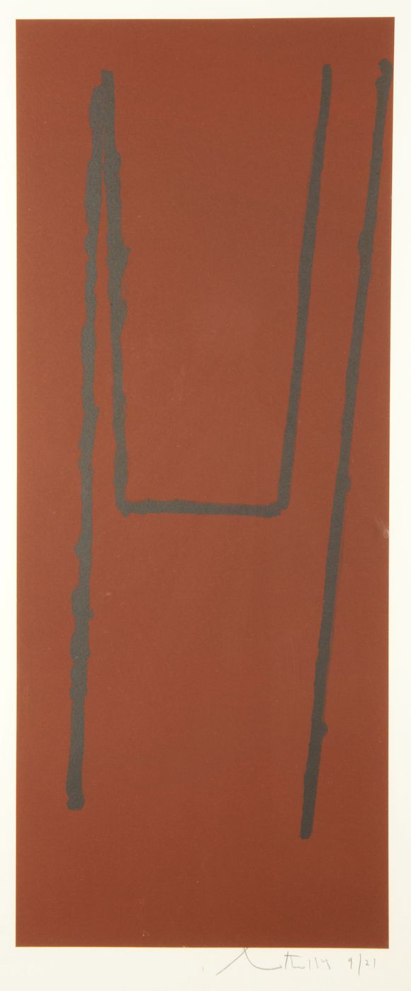 Bonhams : Robert Motherwell (American, 1915-1991) Atascadero I-III The ...
