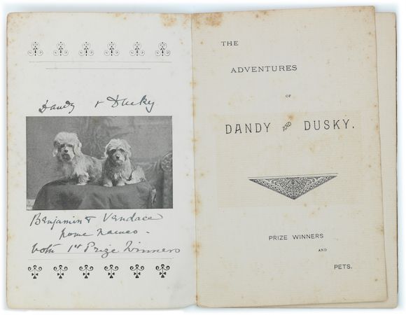Bonhams : Dandie Dinmonts - The Life Of The Adventures of Dandy and ...