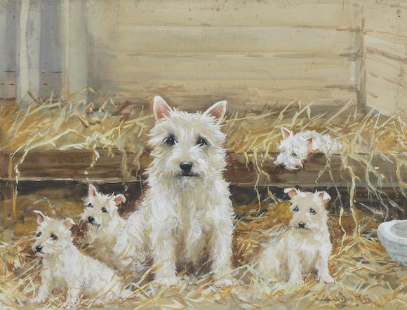 Bonhams : Reuben Ward Binks (British, 1880-1950) A family of West ...