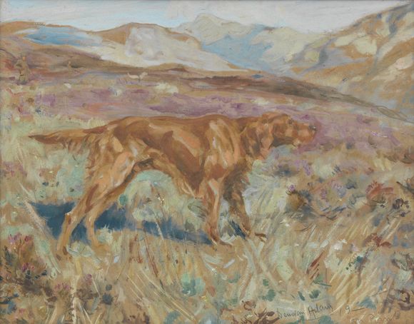 Bonhams : Joseph Denovan Adam Jnr. (British, circa 1870-1935) 'On Point'