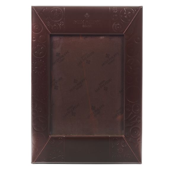 Bonhams : Patek Philippe. A leather photograph frame Circa 2012