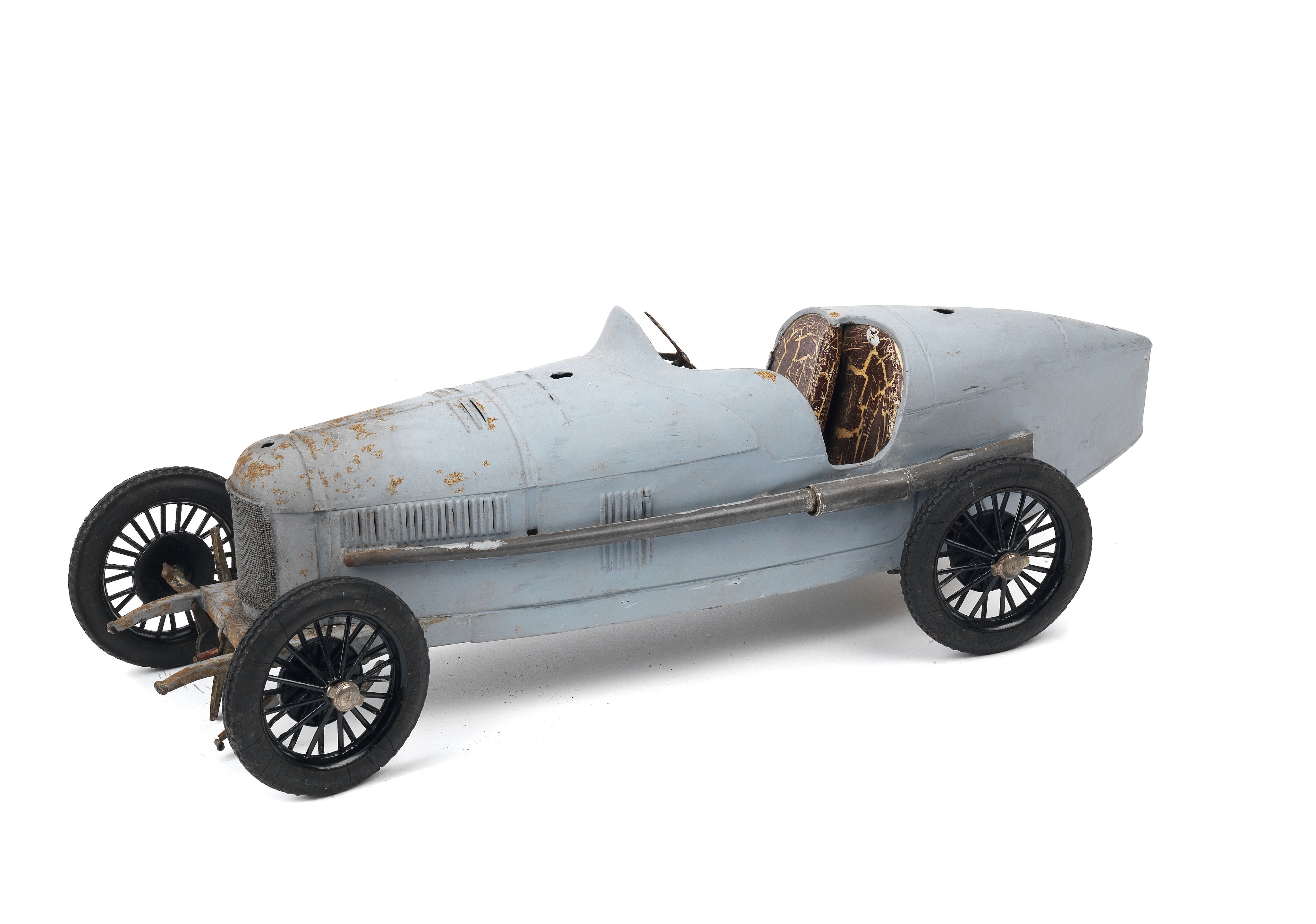 Bonhams Cars : A C.I.J P2 Alfa Romeo tinplate car project, French circa ...