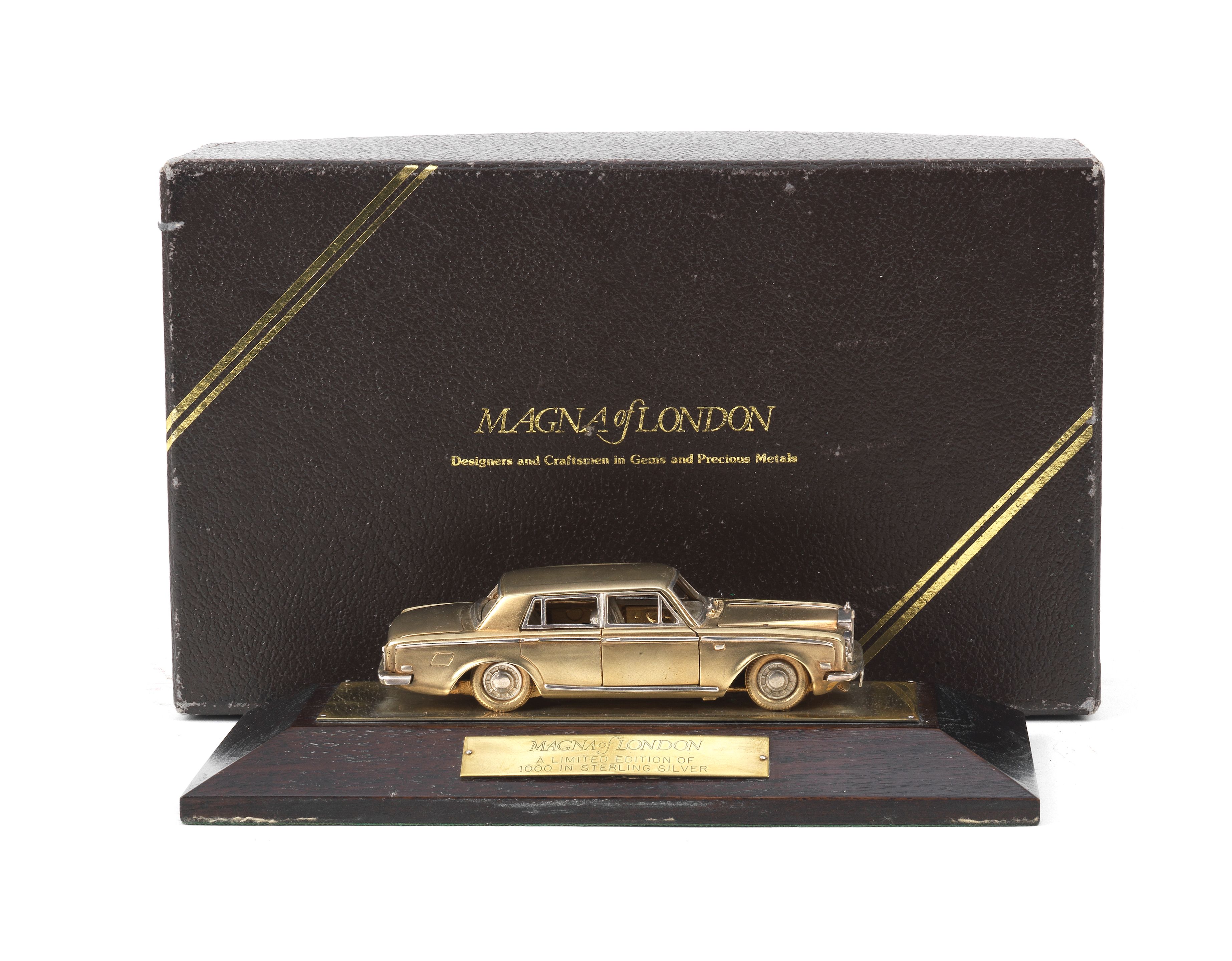 Bonhams Cars : A 1:43 scale limited edition sterling silver model of a ...