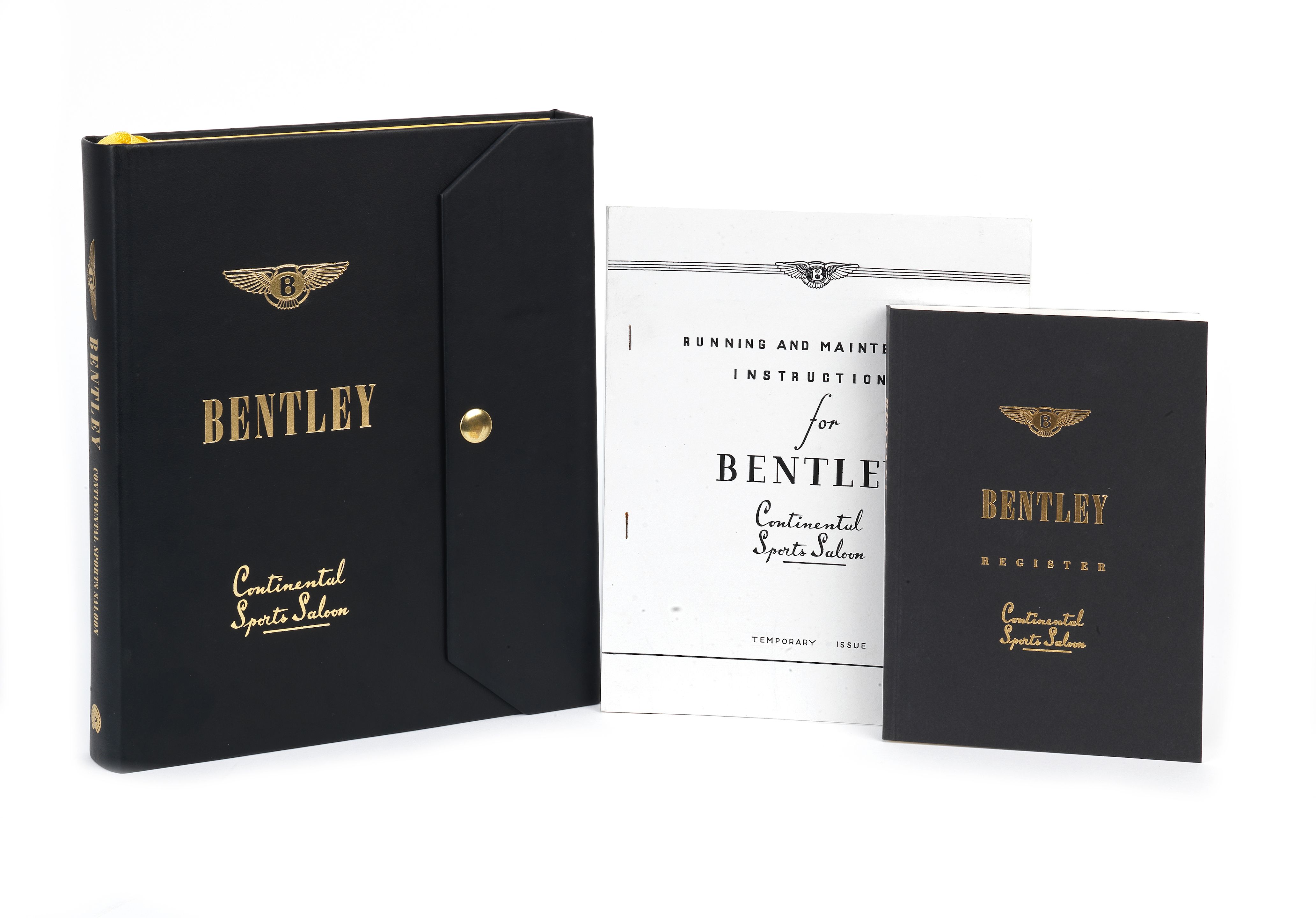 Bonhams Cars : Christian Hueber & David A Sulzberger: Bentley Continental Sports Saloon; a ...