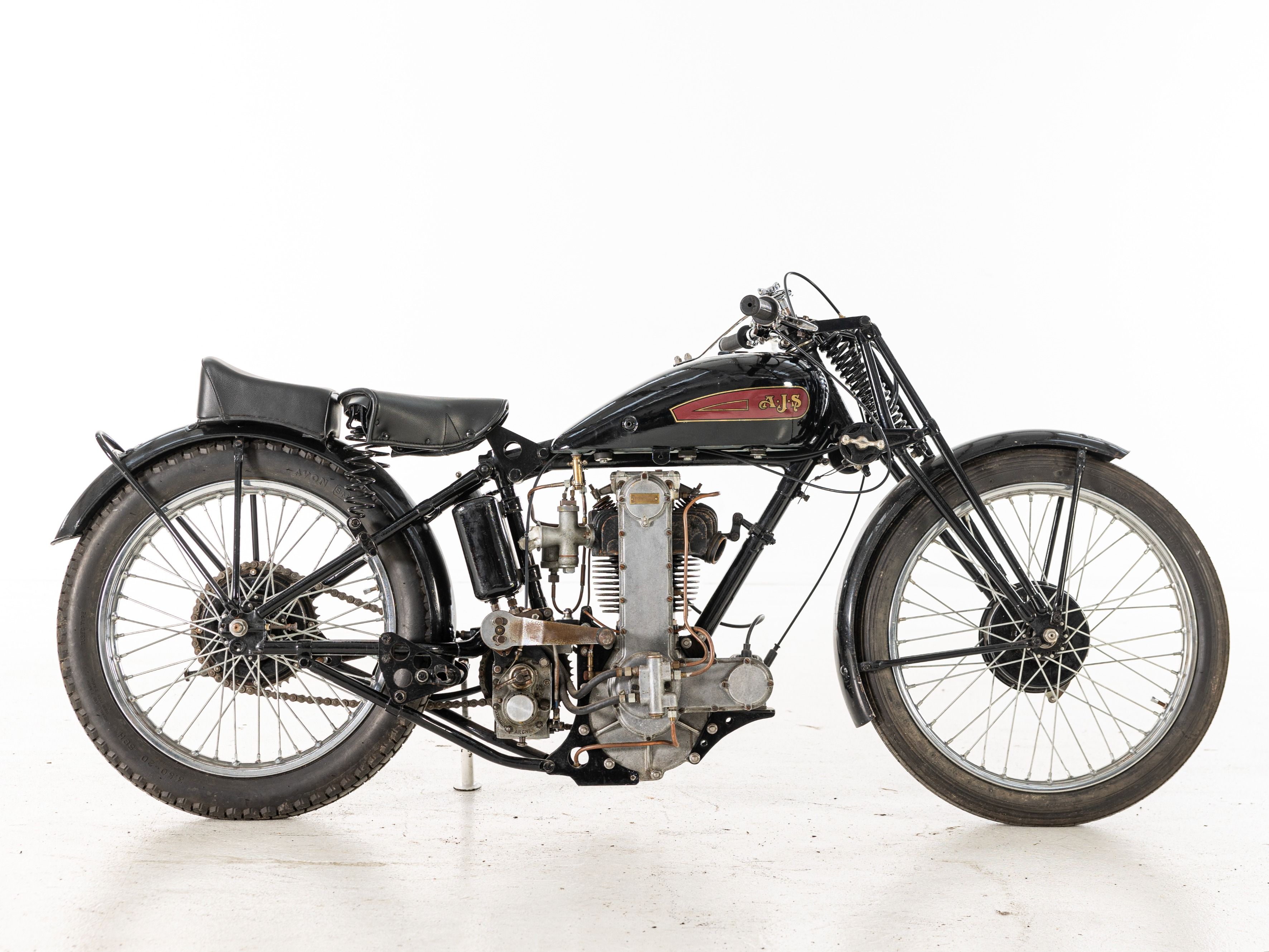Bonhams Cars : c.1930 AJS 495cc R10 Racing Motorcycle Frame no. 89641 ...