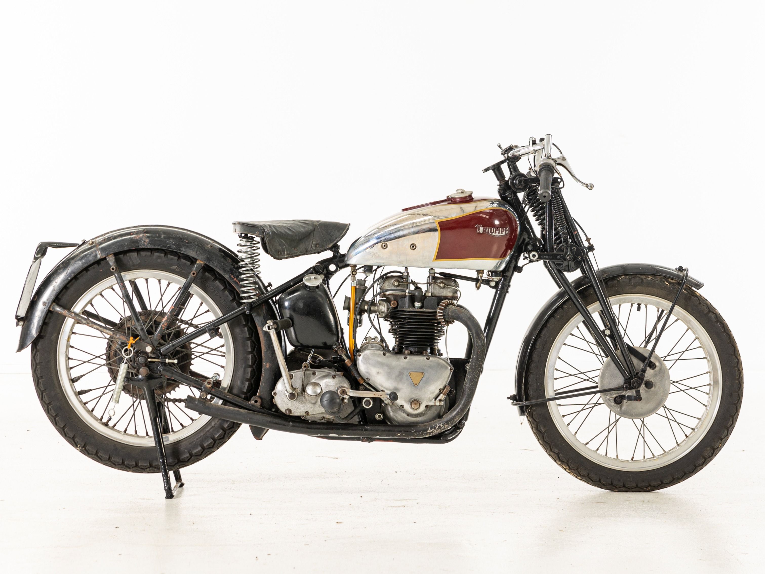 Bonhams Cars : 1939 Triumph 498cc Speed Twin Sprint Motorcycle Frame no ...