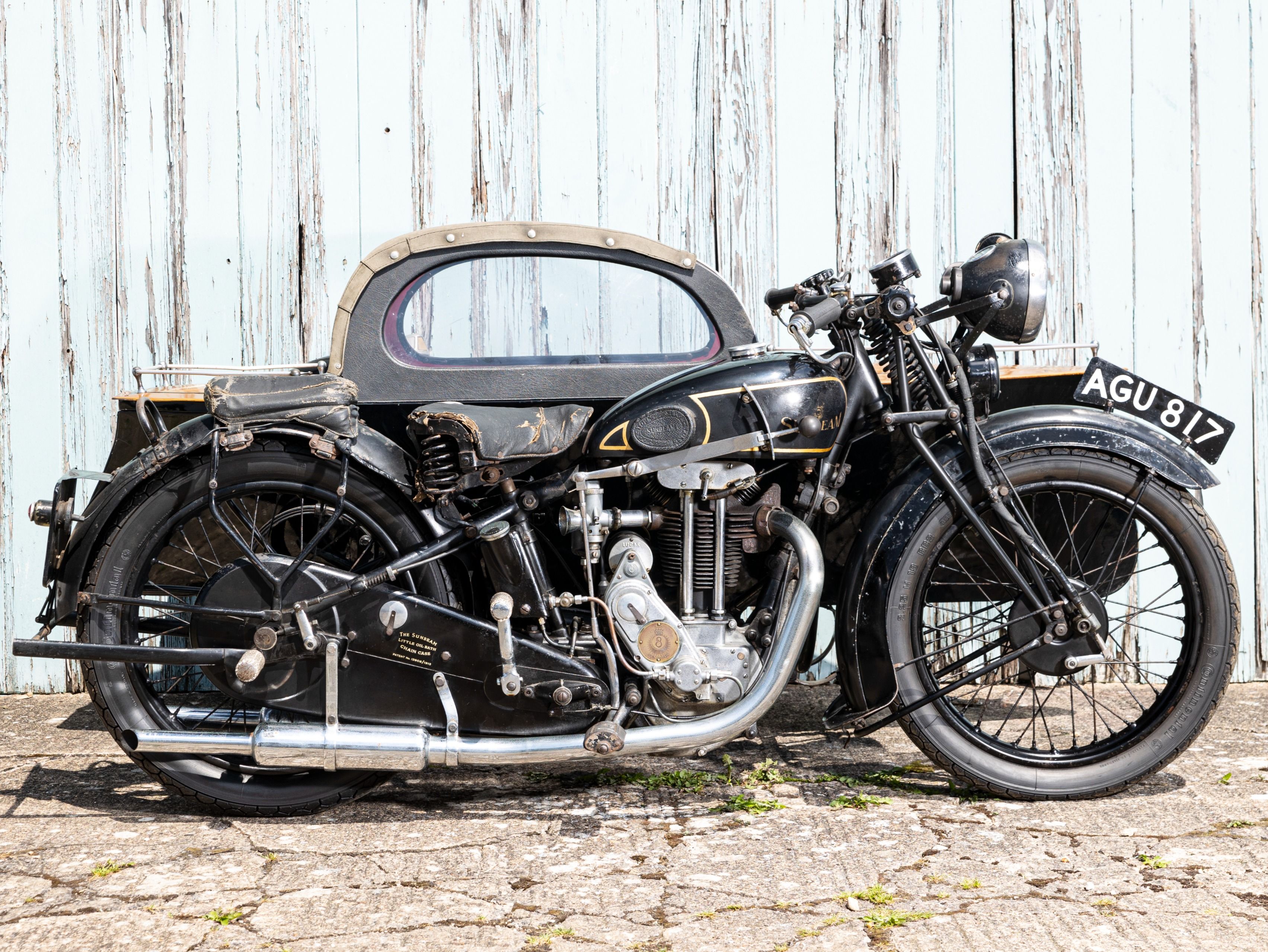 Bonhams Cars : 1933 Sunbeam 346cc Model 8 Combination Frame no. C9247 ...