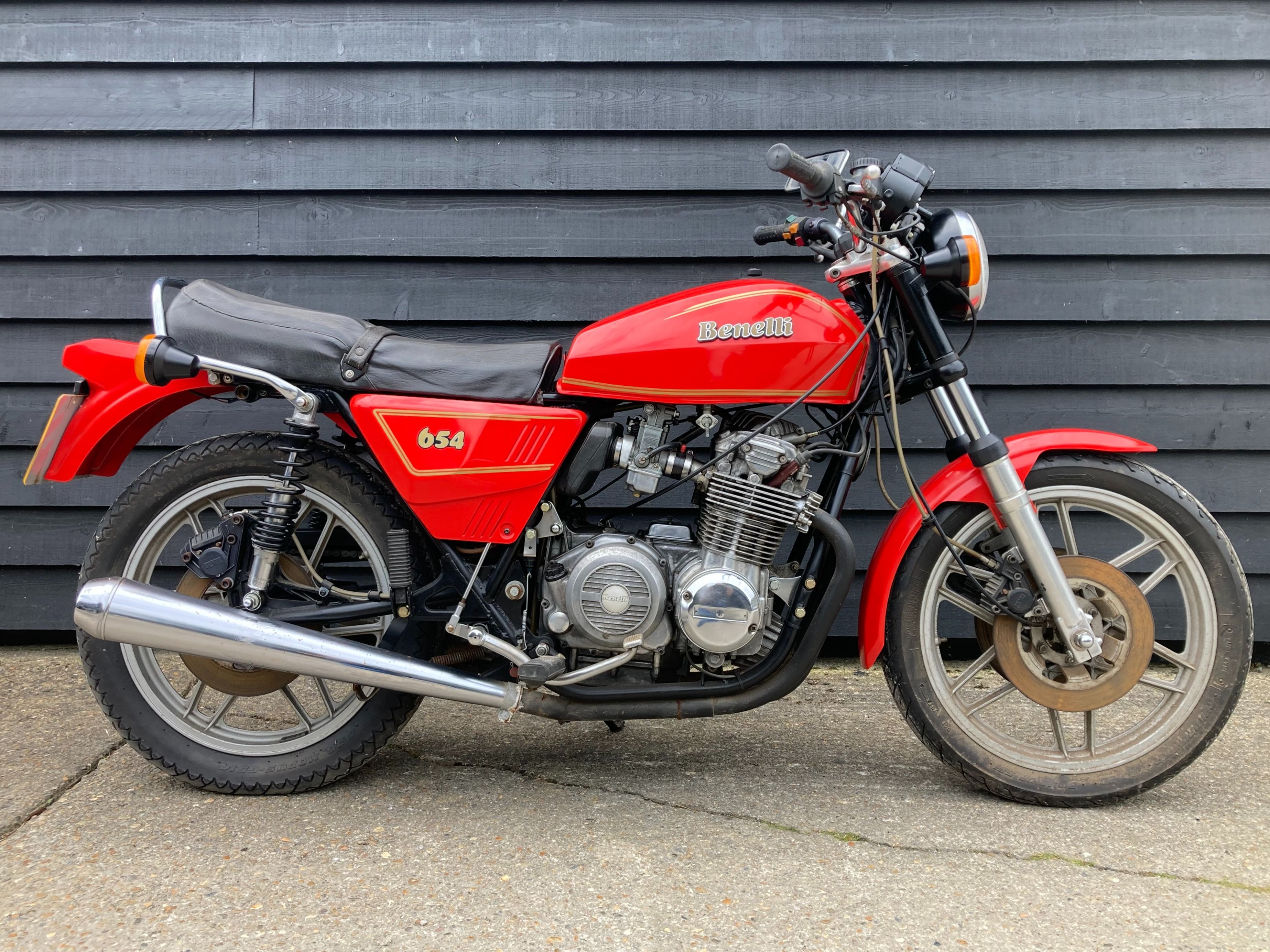 Bonhams Cars : The Andy Chapman Collection, 1981 Benelli 654 Frame no ...