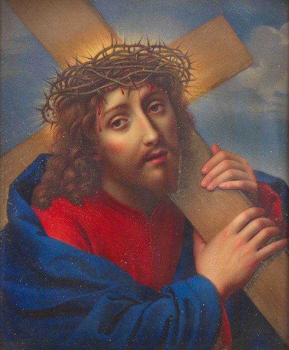 Bonhams : Henry Bone R.A. (1755-1834), after Carlo Dolci Christ ...