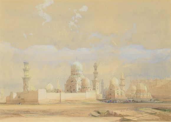 Bonhams : David Roberts RA (British, 1796-1864) The Tombs of the ...