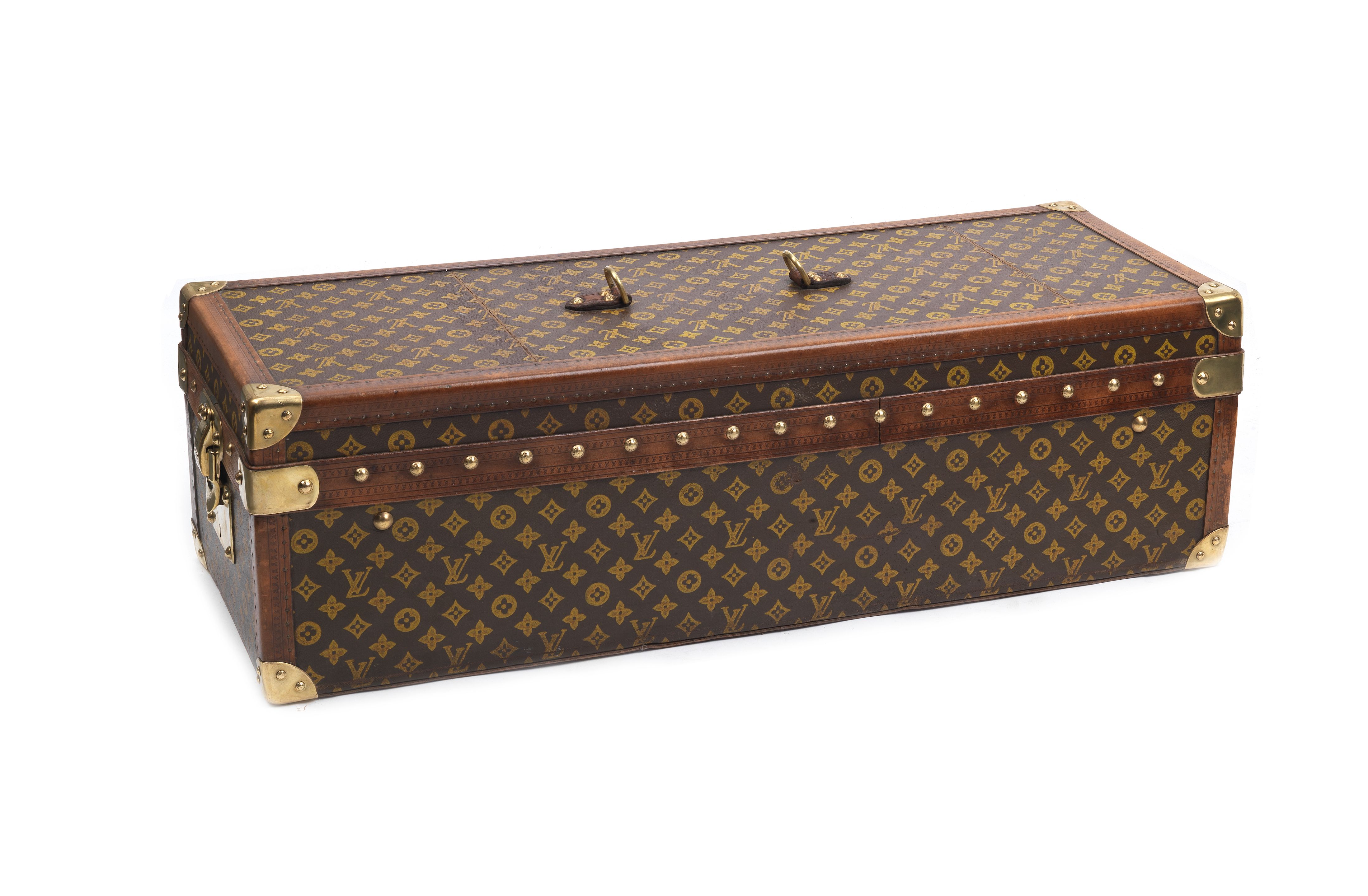 Bonhams Cars : A Louis Vuitton Encyclopaedia Britannica library trunk ...