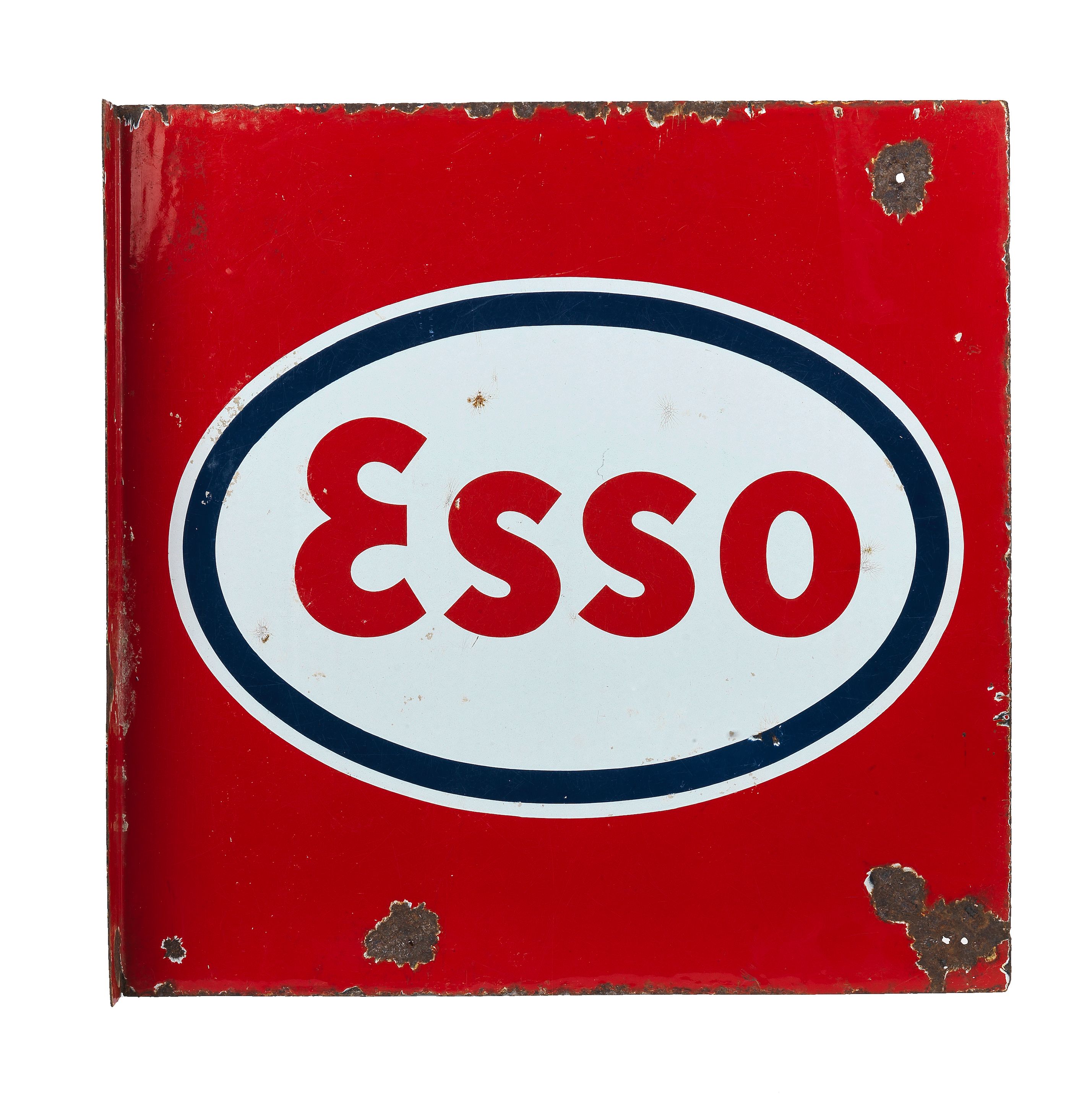 Bonhams Cars : An Esso enamel sign,