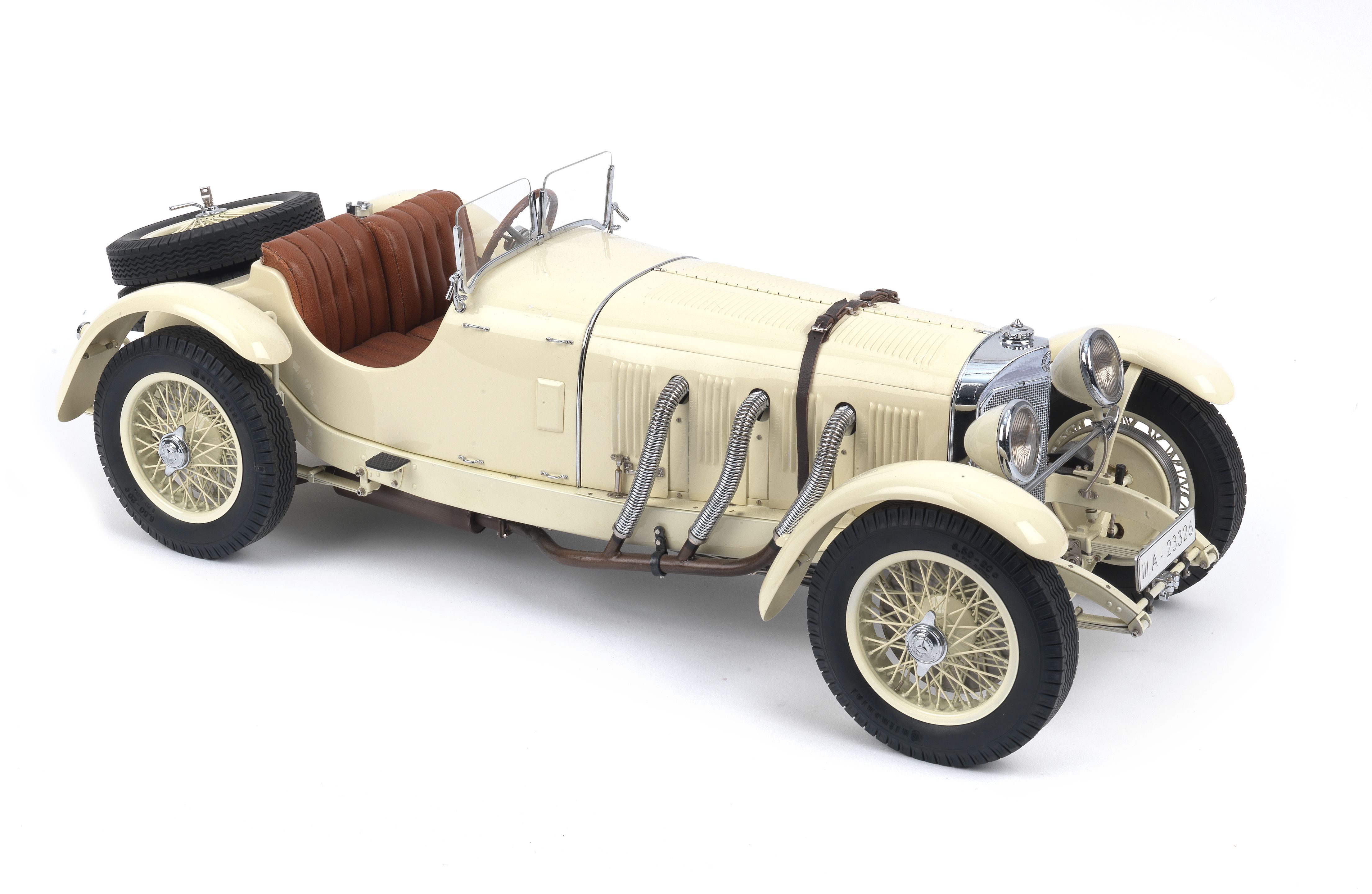 Bonhams Cars : A fine and detailed 1:8 scale model of 1930 Mercedes ...