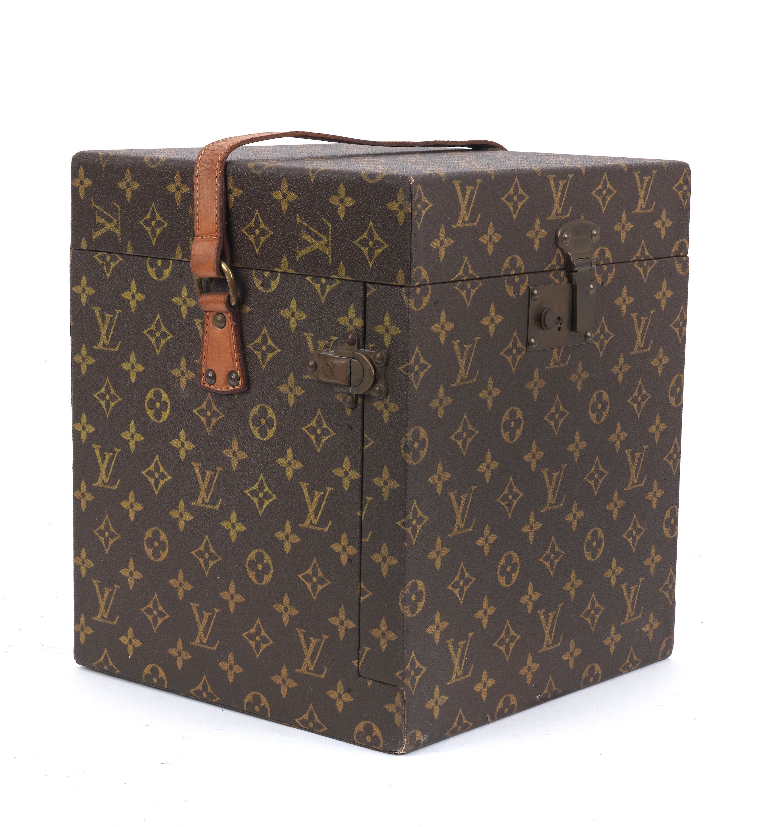 Bonhams Cars : A Louis Vuitton wig trunk, circa 1960,